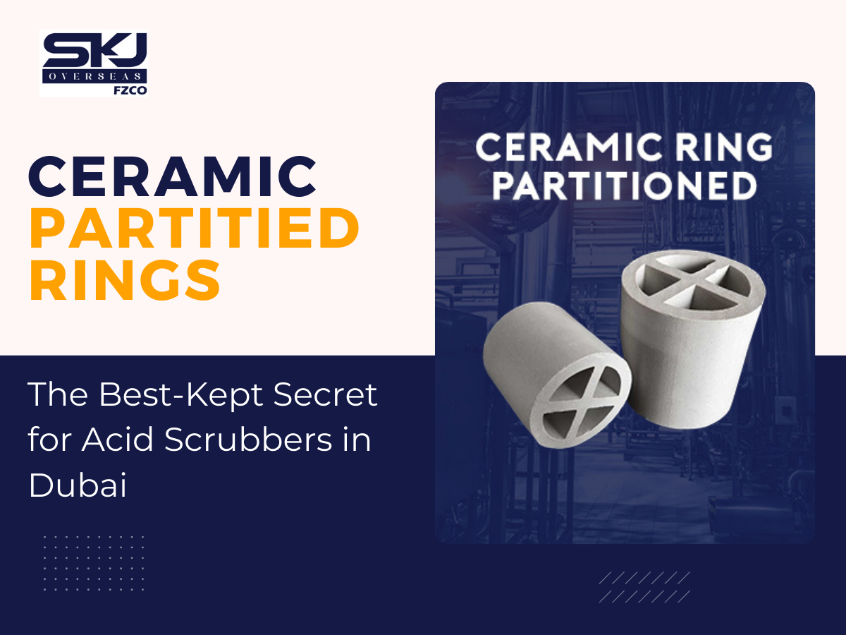 Ceramic Partitioned Rings for Acid Scrubbers Dubai