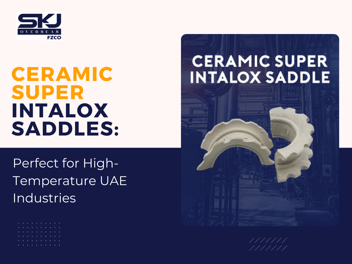 Ceramic Super Intalox Saddles for UAE Industries